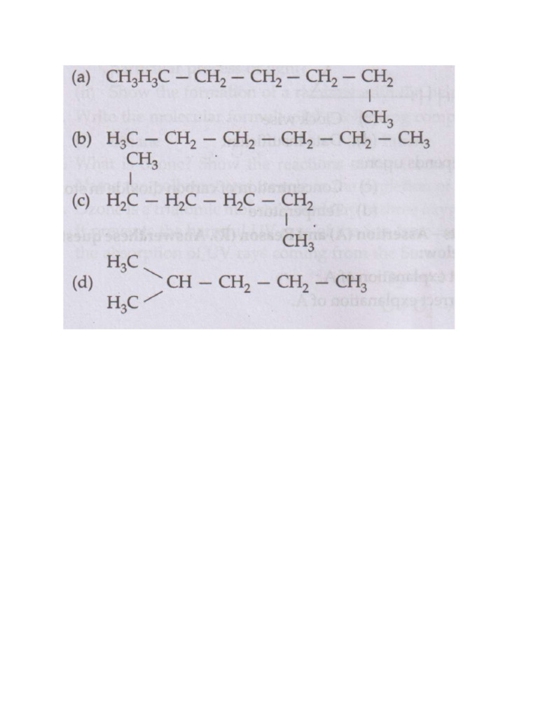 Carbon Chain Diagram - by Examples | PDF