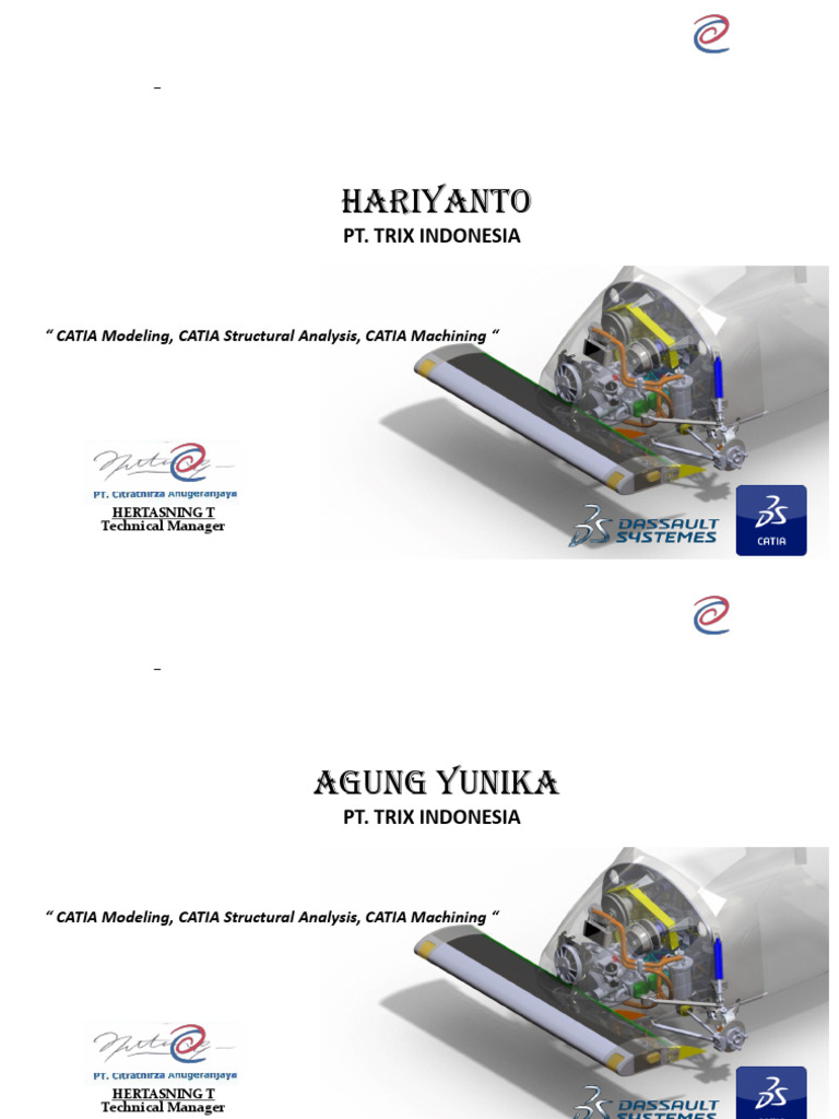 Certificate Training CATIA | PDF