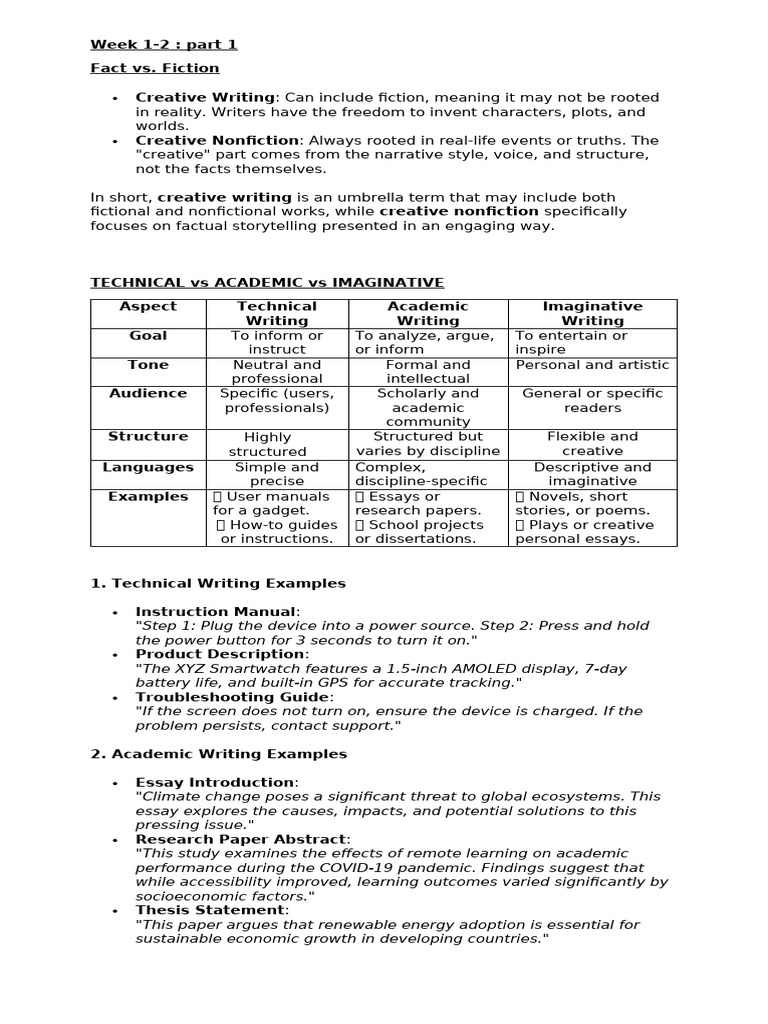 Q3 CNF WEEK 1-2 Lecture | PDF | Play (Theatre) | Narration