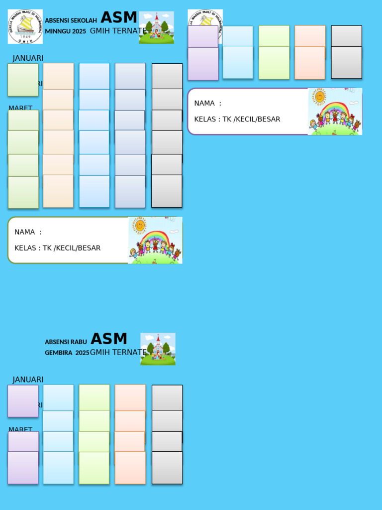 ABSENSI SEKOLAH ASM | PDF