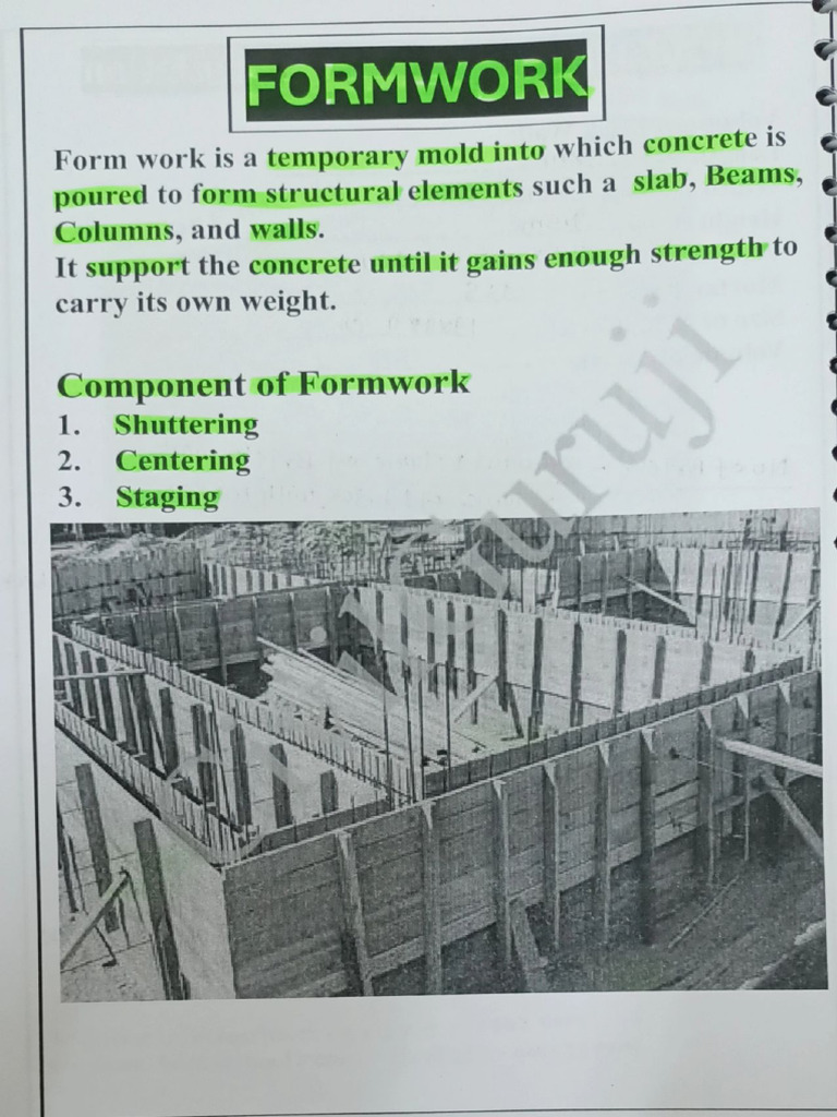 Formwork | PDF