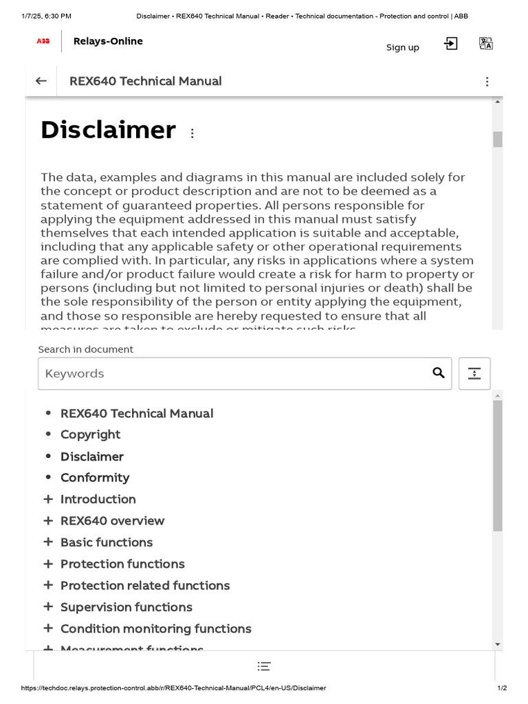 ABB- REX640 Technical Manual | PDF | Computer Network | Computer Security
