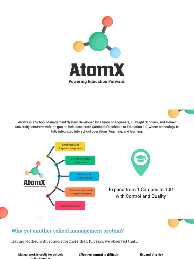 AtomX-School-Management-System_Brief2 | PDF | Analytics | Business