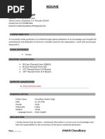 Iti Resume | PDF