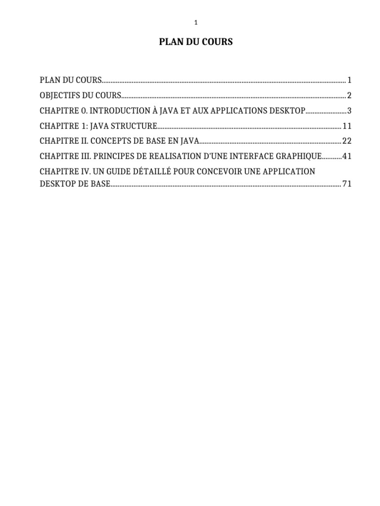 Cours de Desktop | PDF | Java (Langage de programmation) | NetBeans
