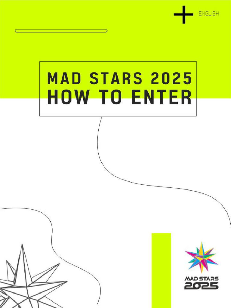 MAD STARS 2025 Entry Guidelines | PDF | Payments | Computing