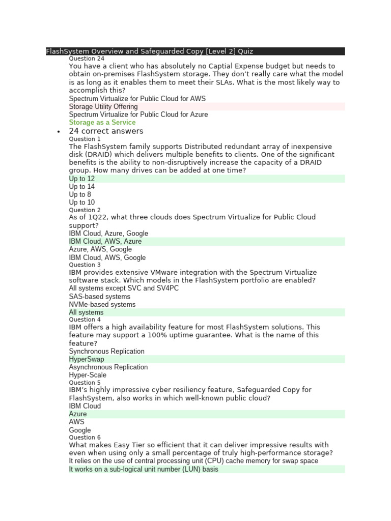 FlashSystem Overview and Safeguarded | PDF | Computer Data Storage | Solid State Drive
