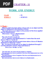 Physics Lesson 4 - Work, Energy and Power | PDF | Potential Energy | Watt