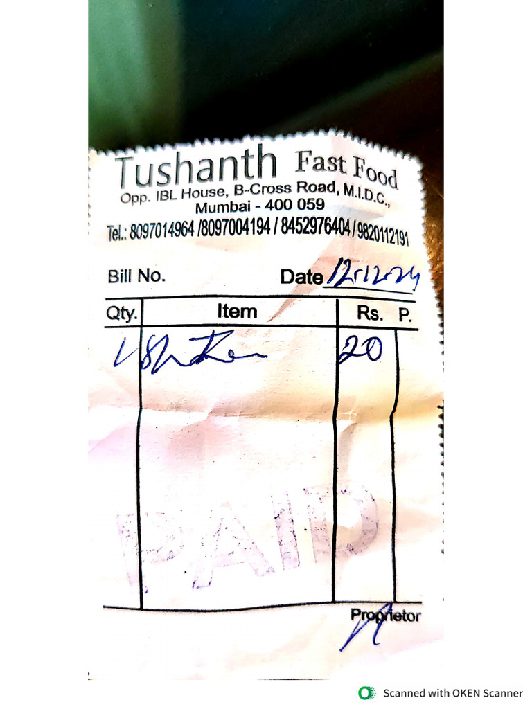 Food Bill 12 Dec24 | PDF