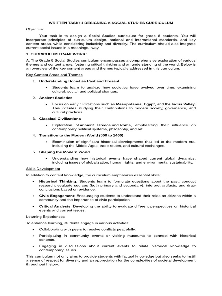 WRITTEN TASK 1 | PDF | Educational Assessment | Critical Thinking