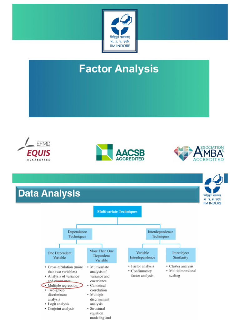 MR - Factor Analysis | PDF | Factor Analysis | Statistical Theory
