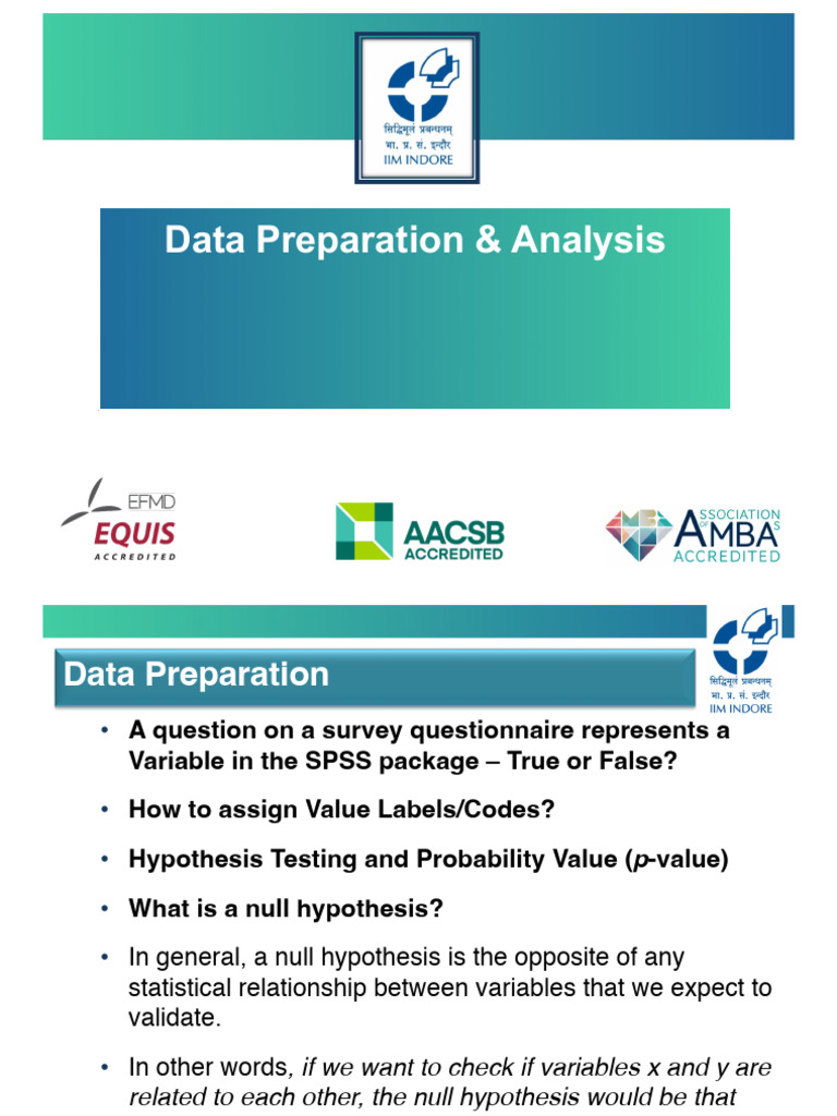 MR - Data Preparation & Analysis 13th and 14th Feb 2024 | PDF | Scientific Method | Data Analysis