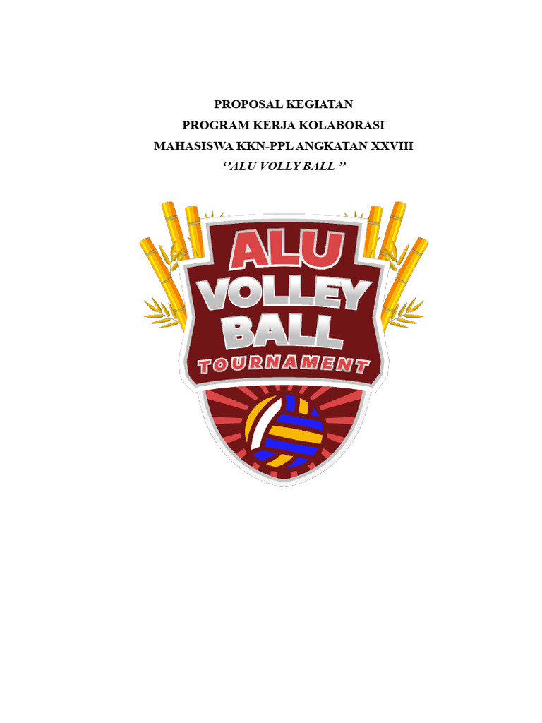 Volly Ball Proposal Fix | PDF