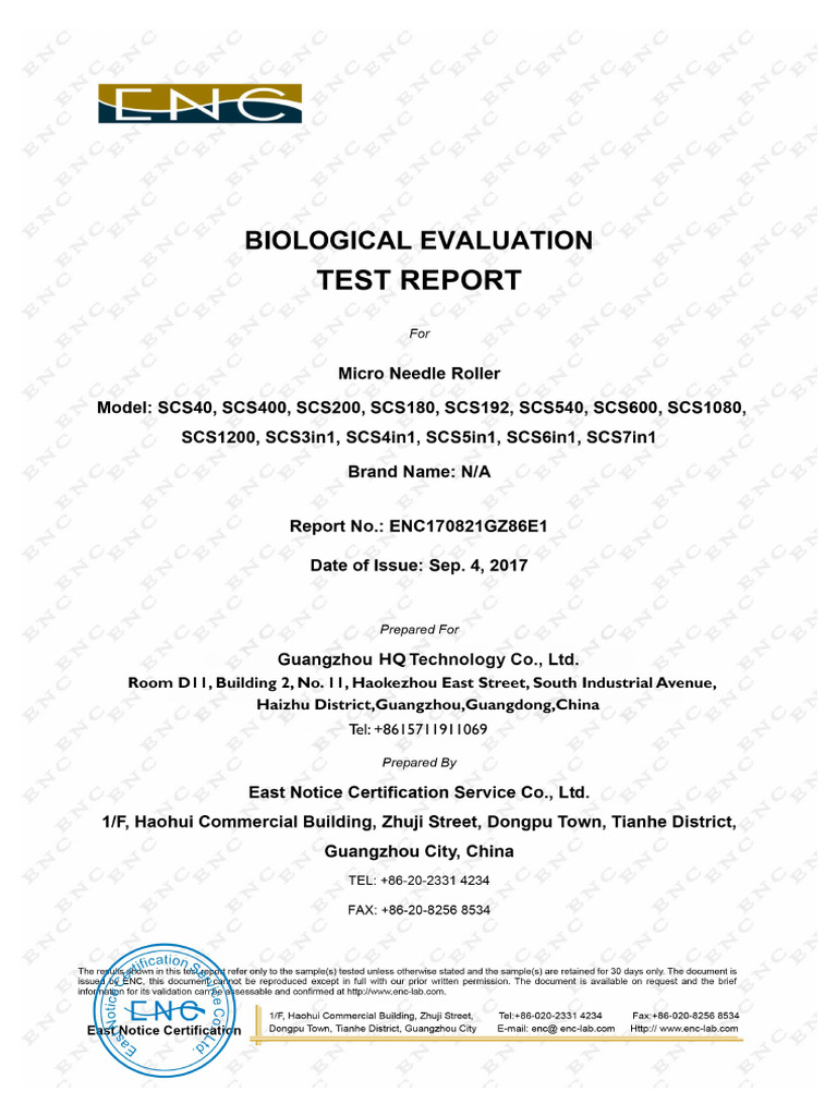 Test Report | PDF