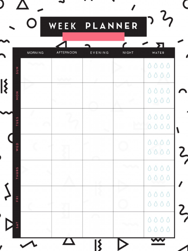 Week Planner | PDF