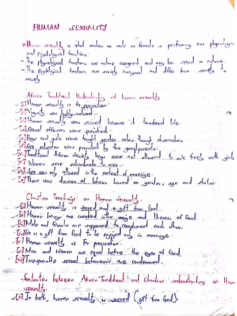 Form 4 Notes Booklet | PDF