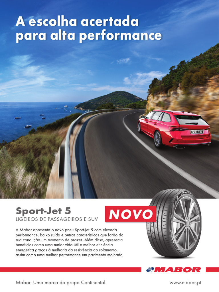 Pneus Mabor Sport-Jet 5: Alta Performance | PDF | Pneu