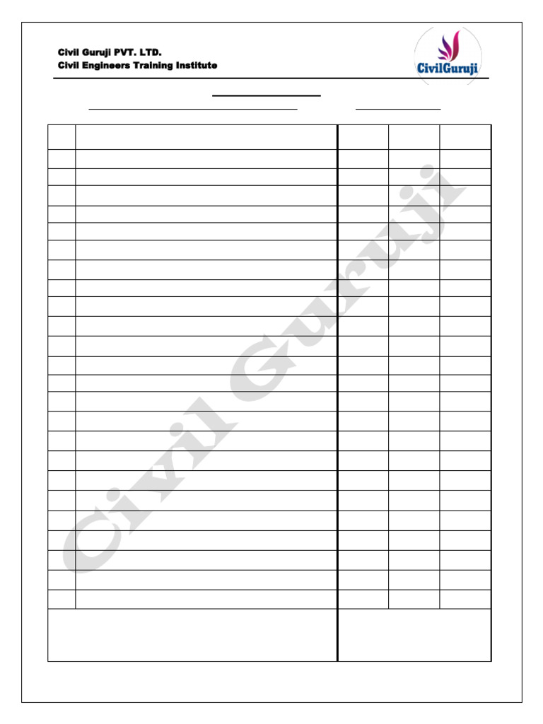 Checklist For Floor Tiling | PDF