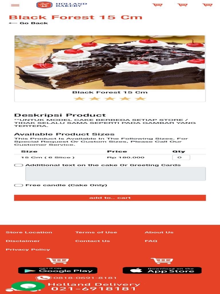 Holland Bakery | PDF