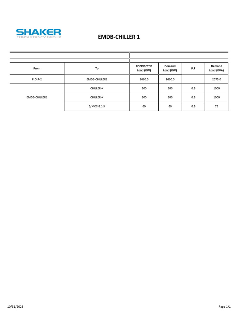 Emdb Chiller1 - e | PDF