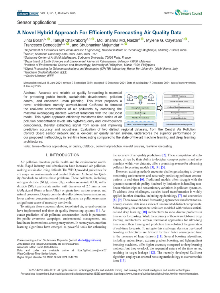 A_Novel_Hybrid_Approach_For_Efficiently_Forecasting_Air_Quality_Data | PDF | Forecasting | Air ...