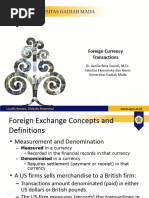 Foreign Currency Cash Flow Guide | PDF | Exchange Rate | Retained Earnings