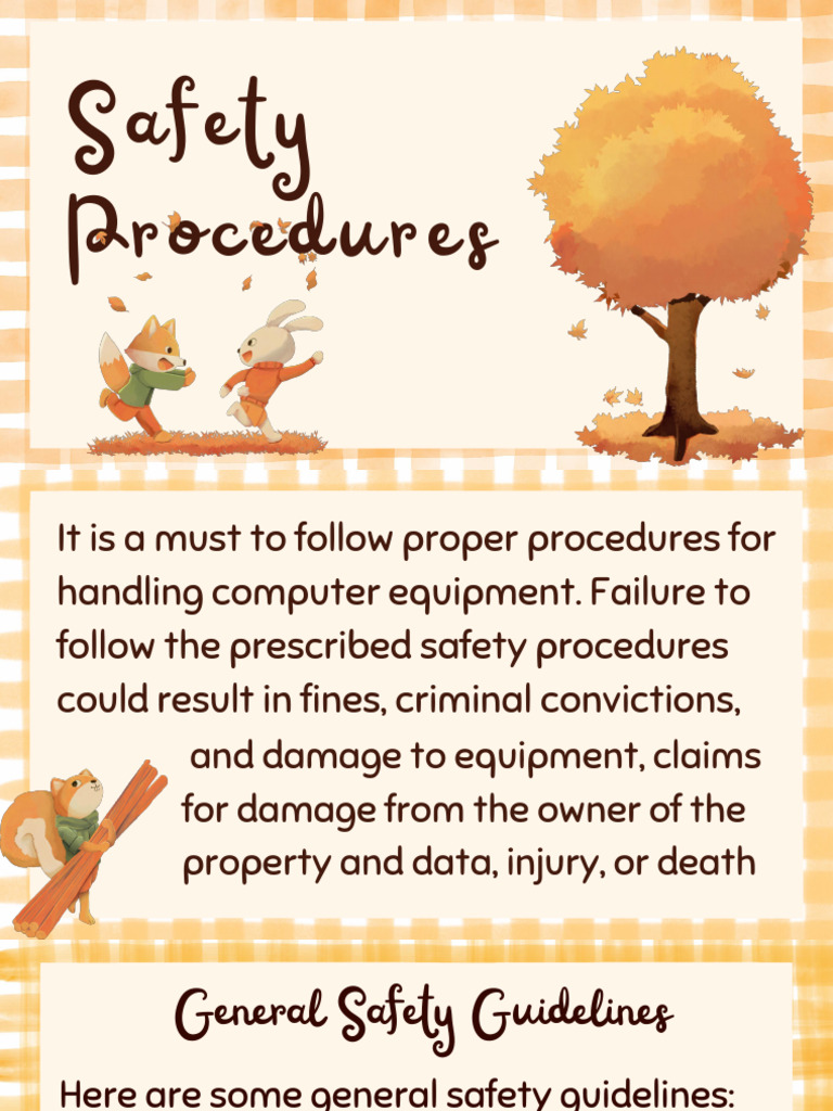 Safety Procedures | PDF