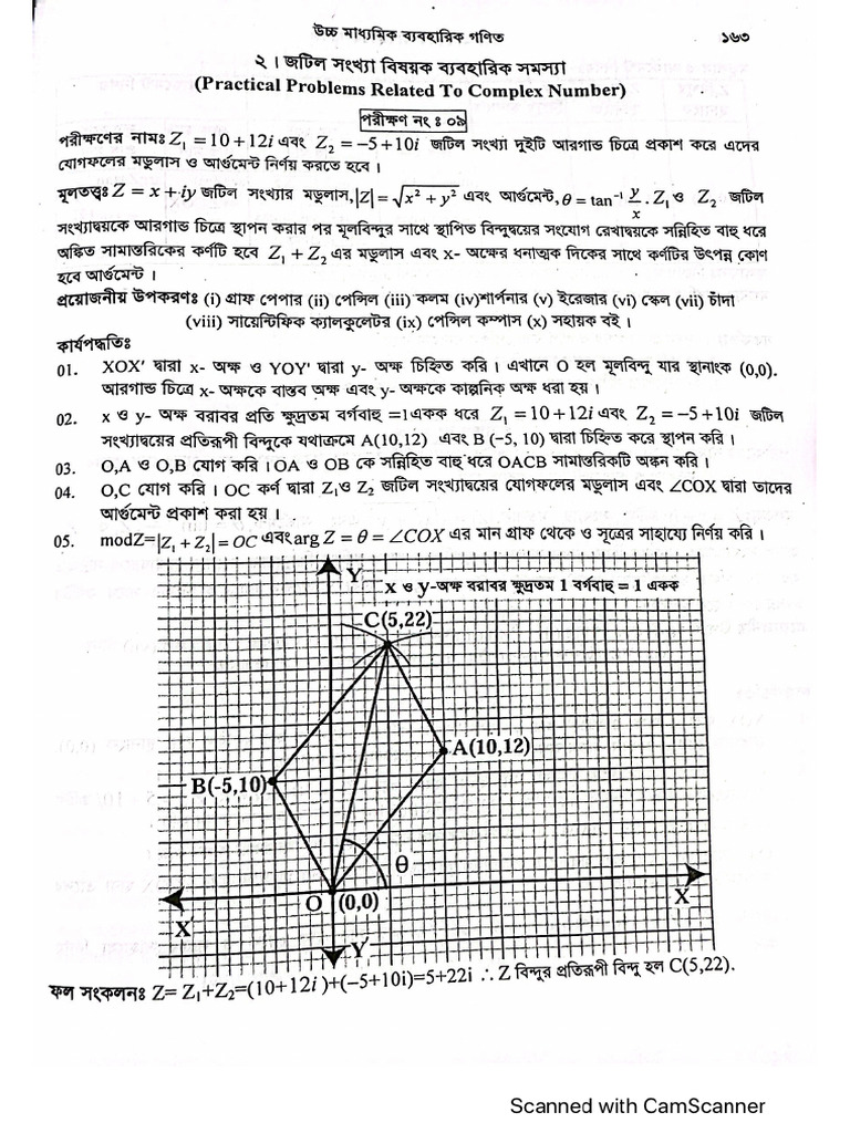 High Math 2nd paper Practical List | PDF