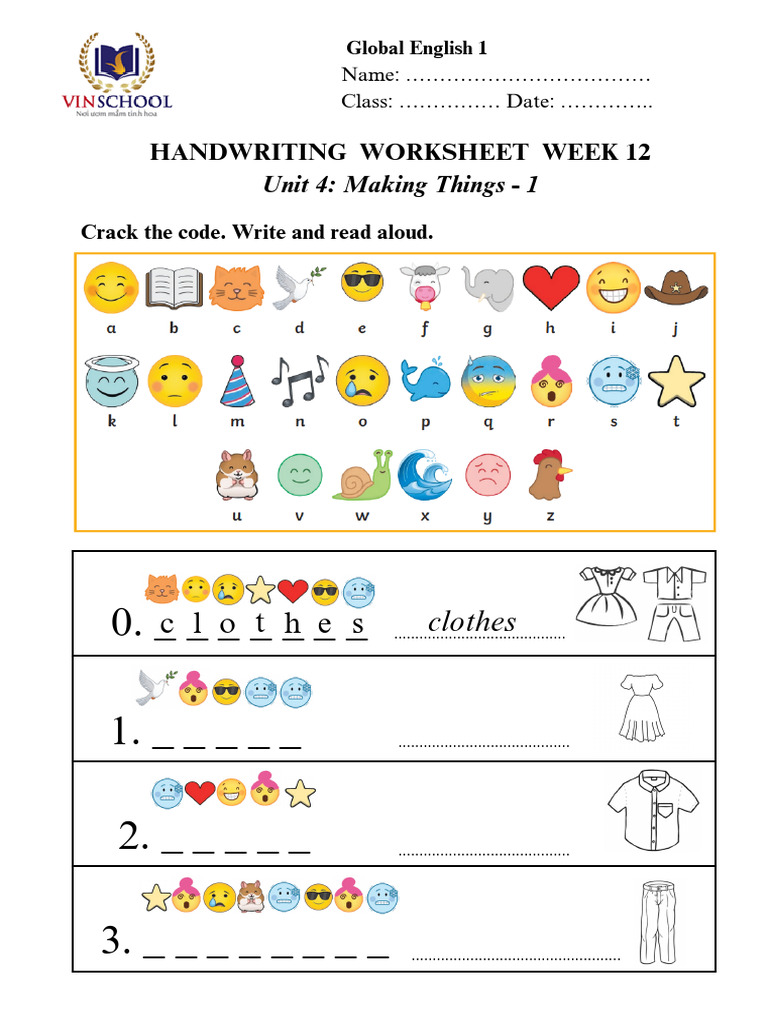 Vocabulary Code Cracking | PDF