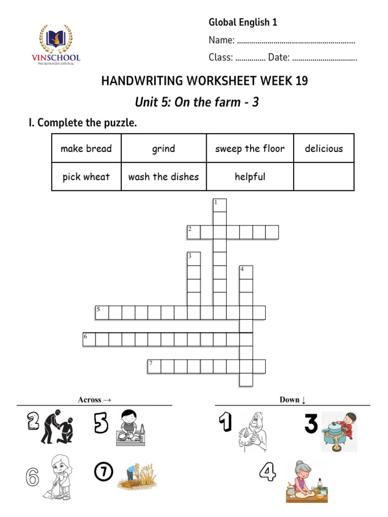 S1 W19 U5 Handwriting PDF | PDF