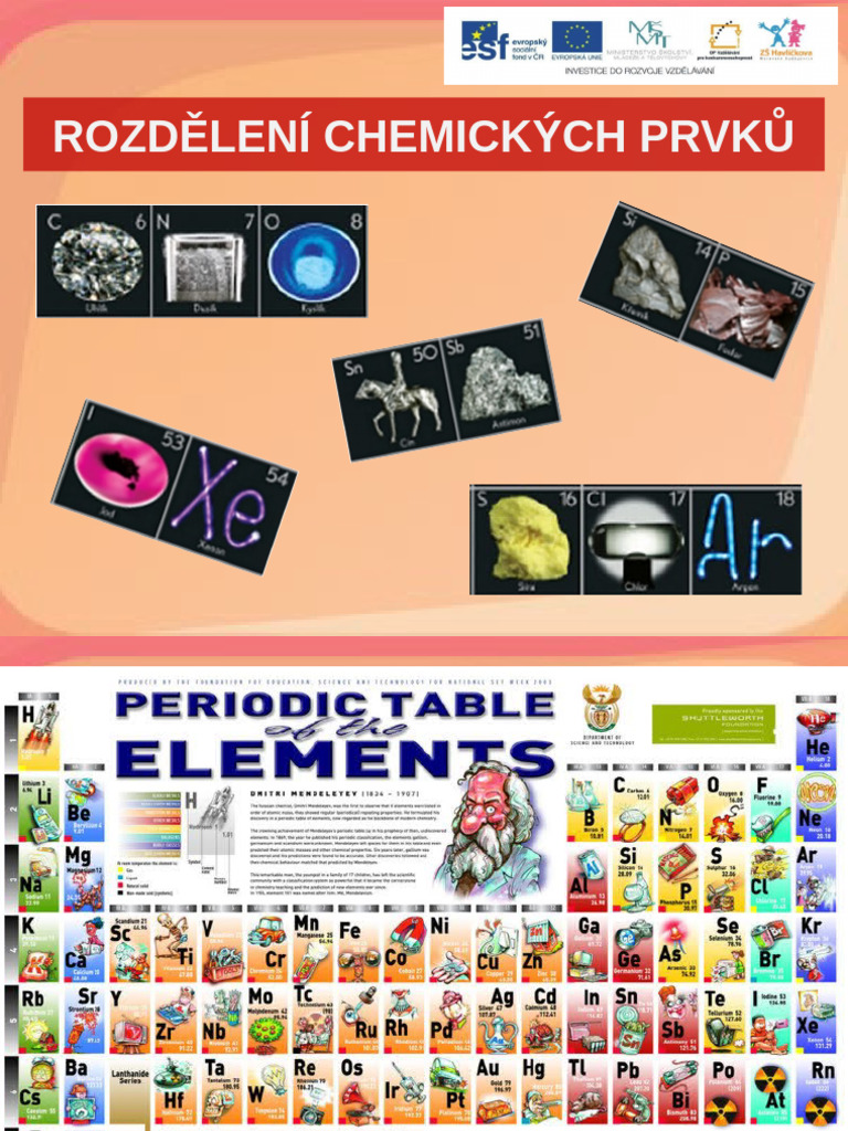 12 Rozdeleni Chemickych Prvku | PDF