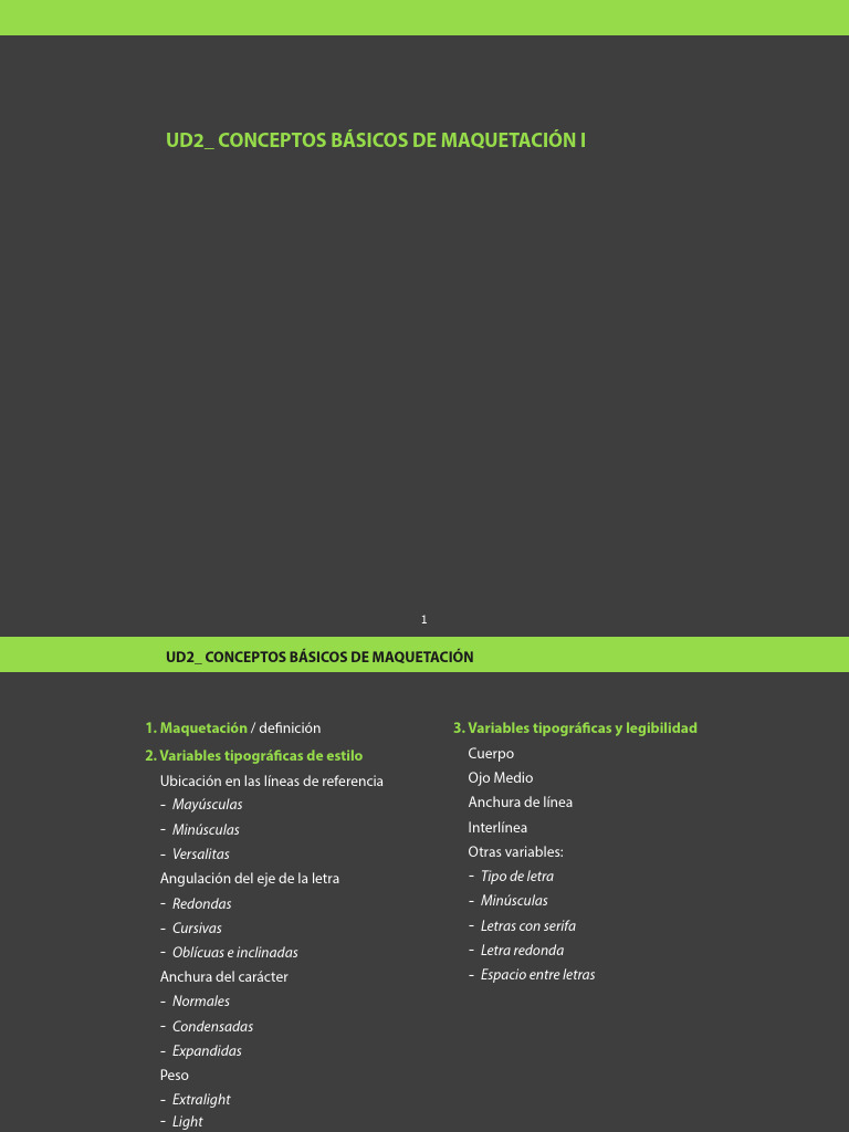 UD2 - Conceptos Básicos 1 | PDF | Serif | Diseño de página