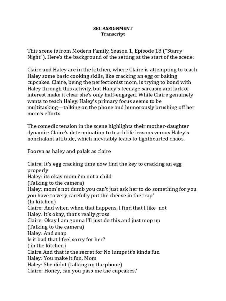 Nonchalant Attitude, Which Inevitably Leads To Lighthearted Chaos | PDF