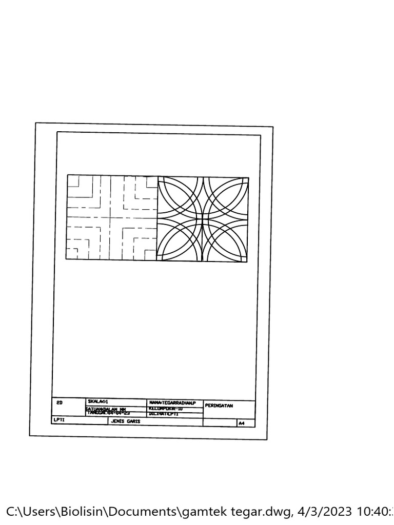 Gamtek Tegar Model | PDF