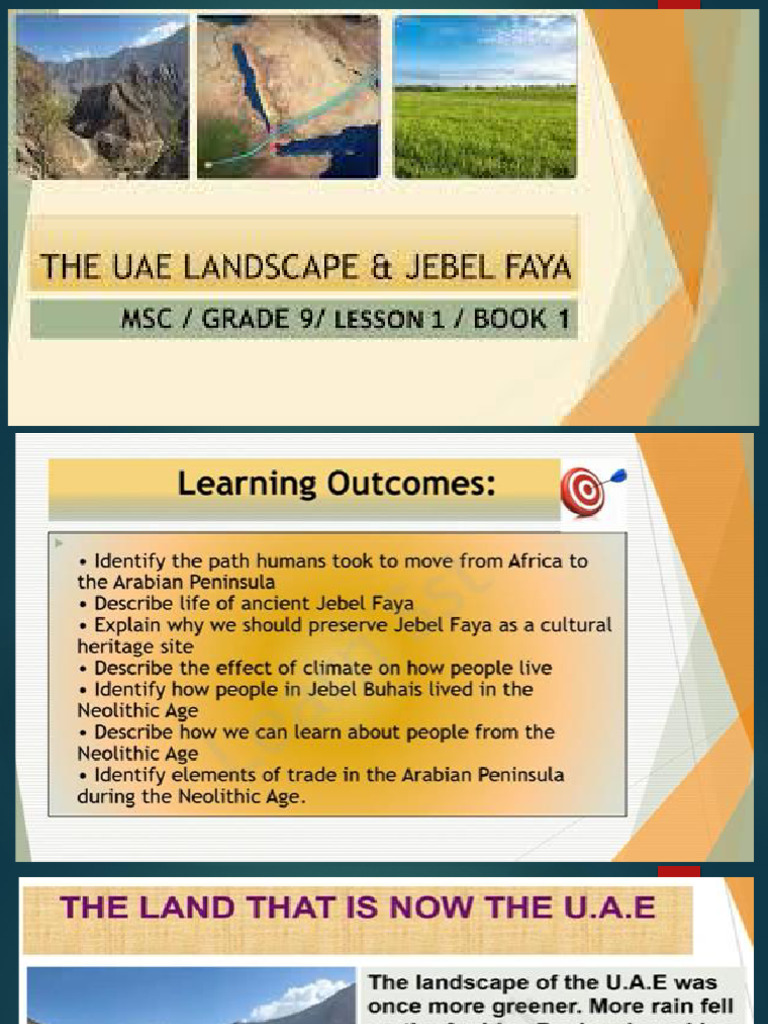 Early Human Routes to Jebel Faya | PDF