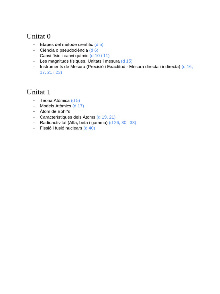 Resum - Examen FiQ | PDF