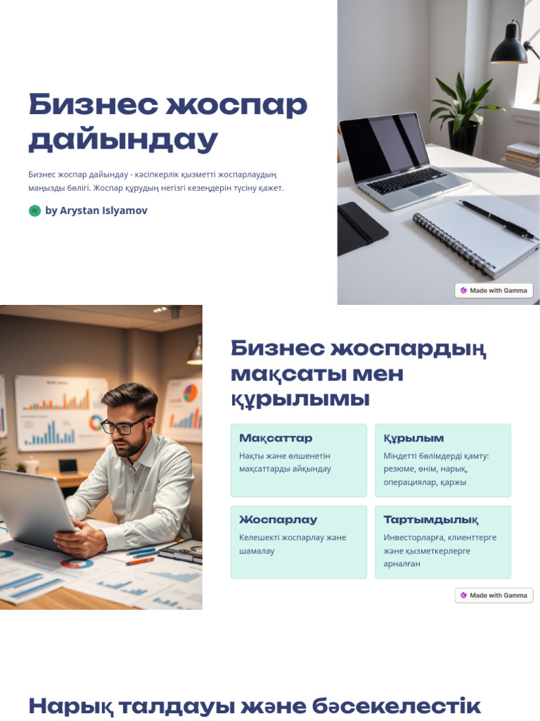 Biznes Zhospar Dajyndau | PDF