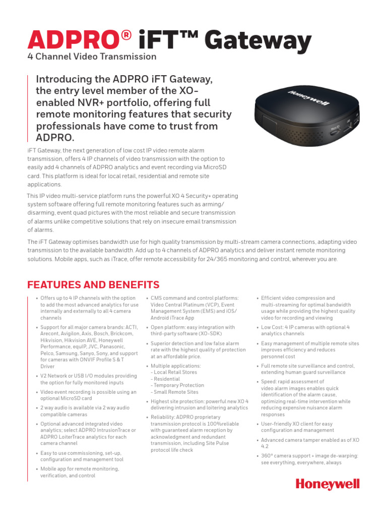 English - Us Adpro Ift Gateway PDF | PDF | Usb | Mobile App