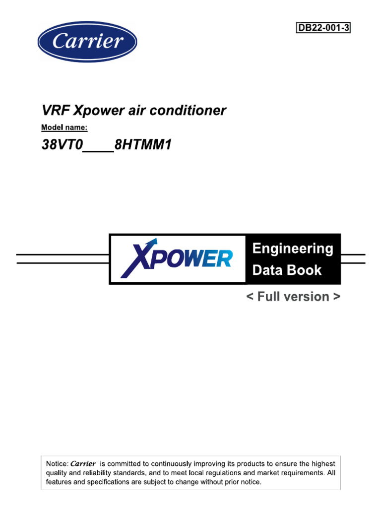 14- Vrf Odu Data Sheet Htmm1 | PDF