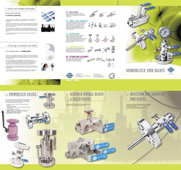 Monoblock DBB Valves | PDF | Instrumentation | Valve