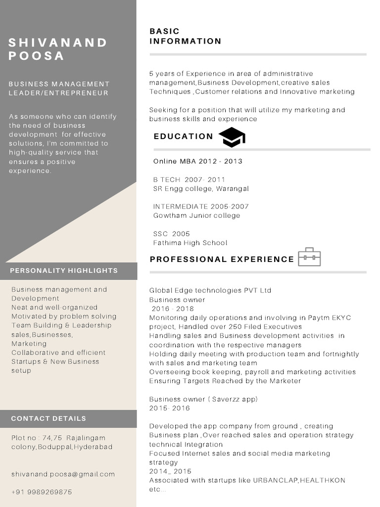 Preethi Resume | PDF