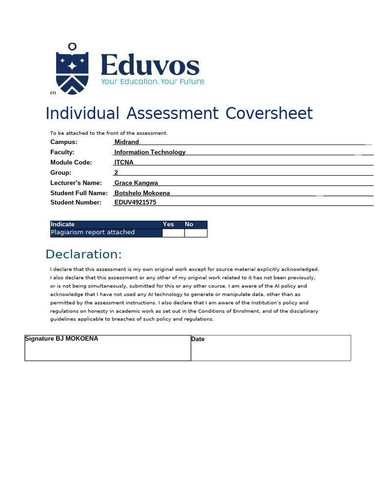 Itcna Projecxt2 Refurbished | PDF | Password | Security