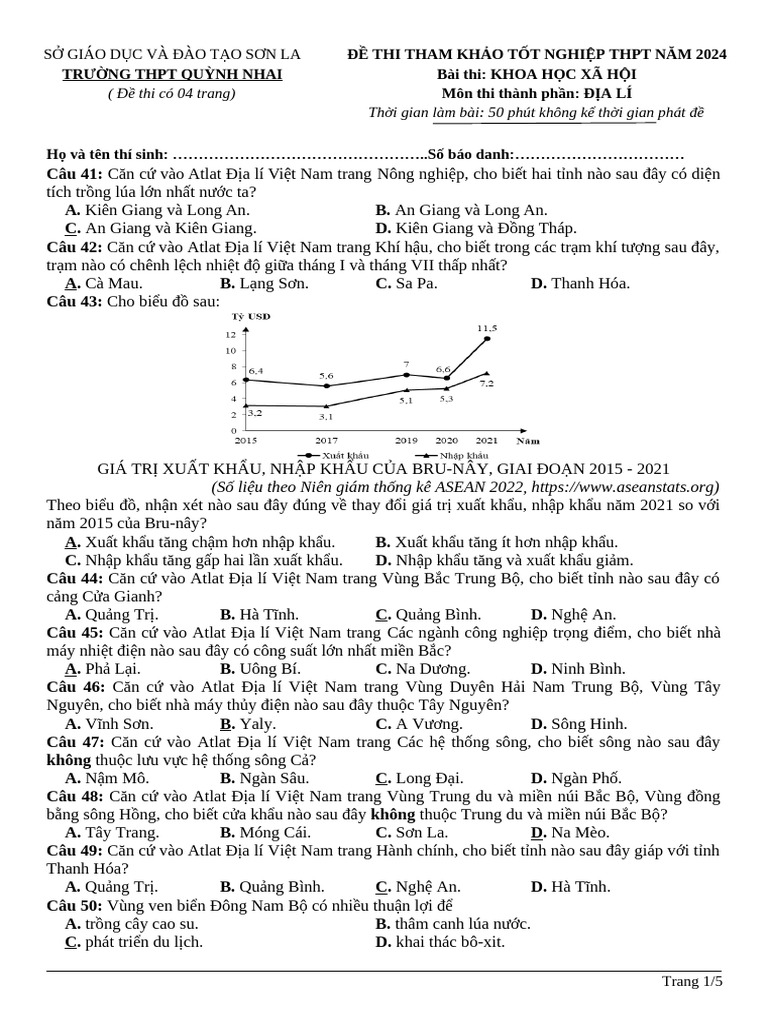 3.1.THPT Qu NH Nhai | PDF