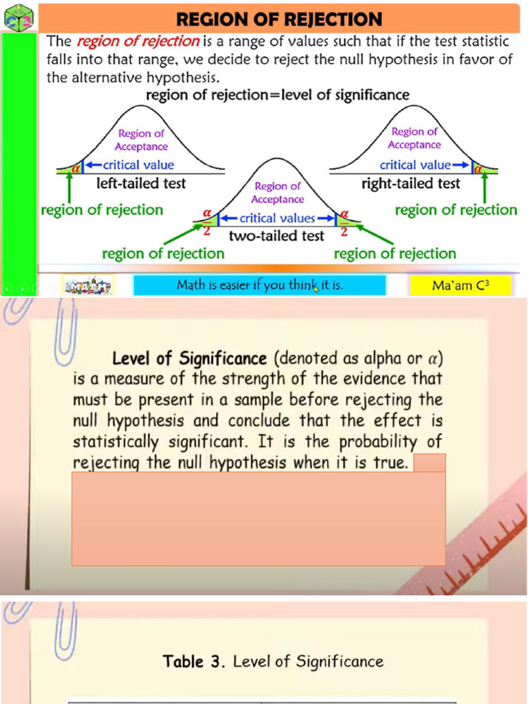 Region of Acceptance | PDF