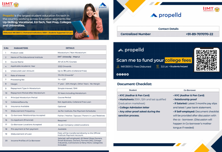 IIMT University - Meerut One Pager | PDF