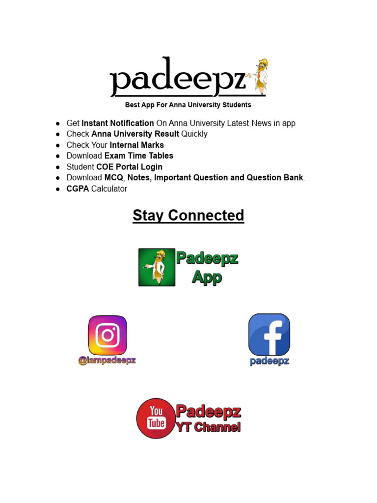 PH3151 Syllabus | PDF | Mobile Software