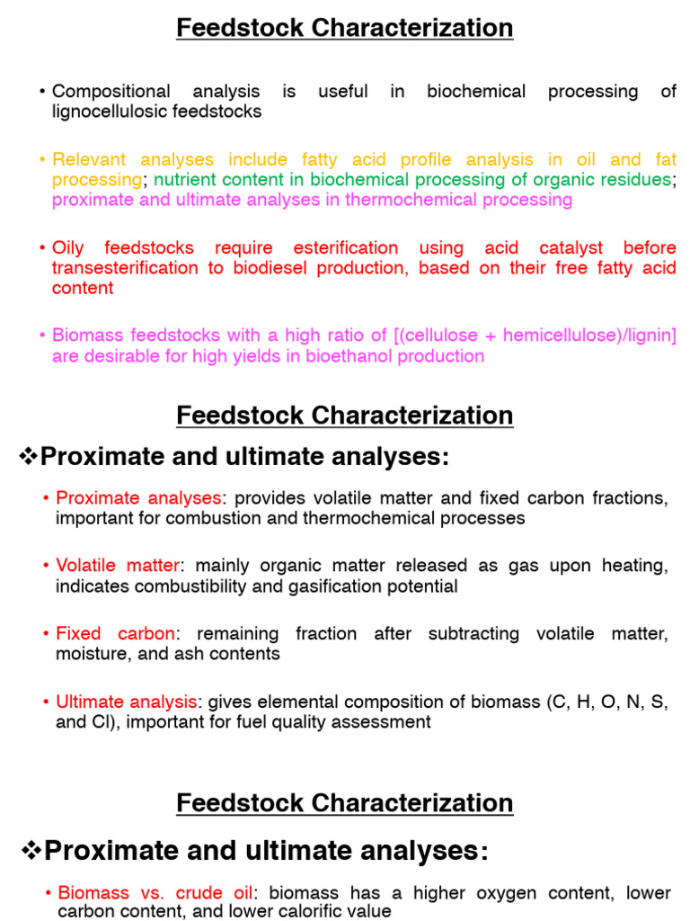 3 - Biomass Characterization | PDF | Biofuel | Anaerobic Digestion
