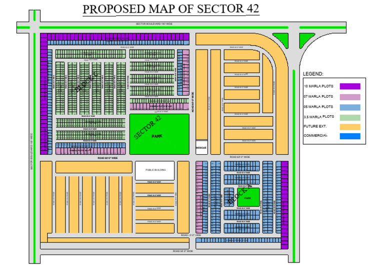 Al Rehman Garden Phase 7 Map Overview | PDF