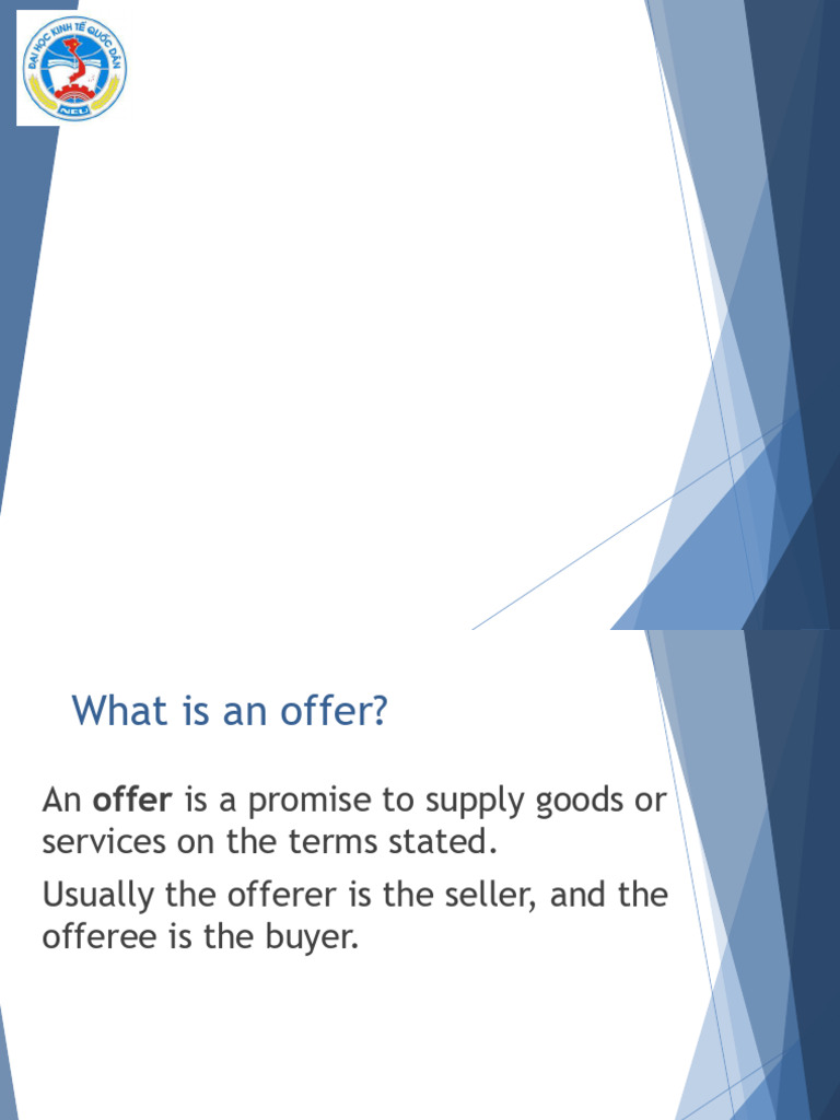 E1 - Unit 3 Quotation and Offer | PDF | Letter Of Credit | Prices