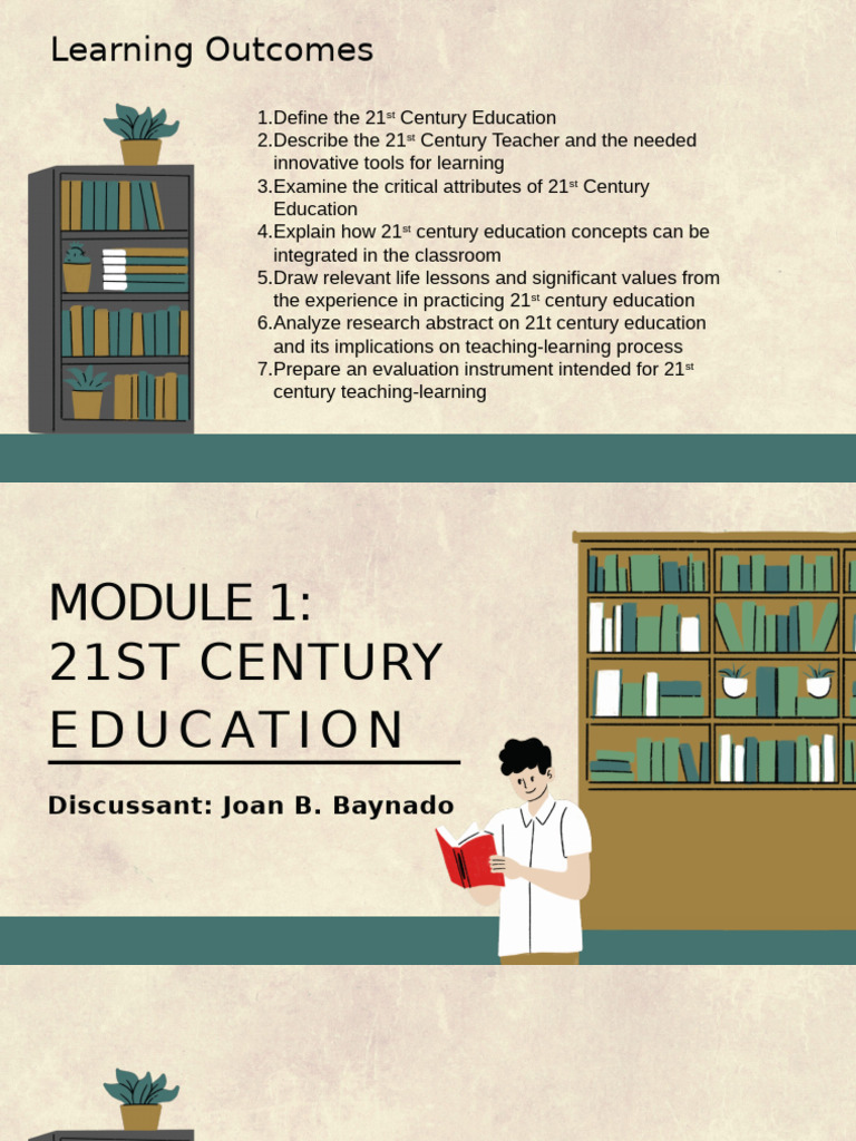 MODULE-1-FINAL-PPT | PDF | Teachers | Learning